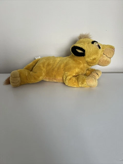 RARE WALT DISNEY World Vintage Simba Cub Lion King Plush Lying Down 9 ...