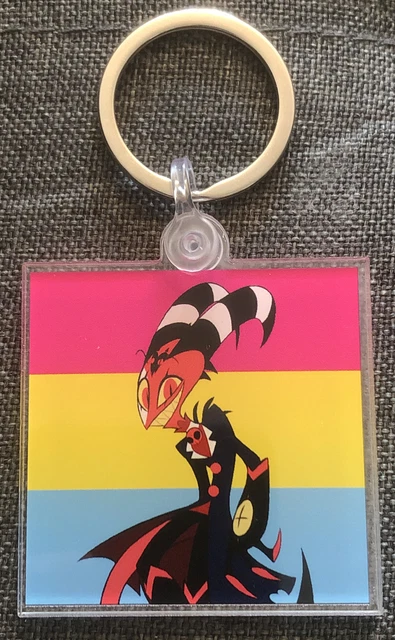 HELLUVA BOSS KEYRING Blitzo Hazbin Hotel Vivzipop Demon Hell EUR 7,08 ...
