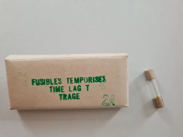 9 FUSES 5X20 2A 250V Temporary FSP FUSE £2.57 - PicClick UK