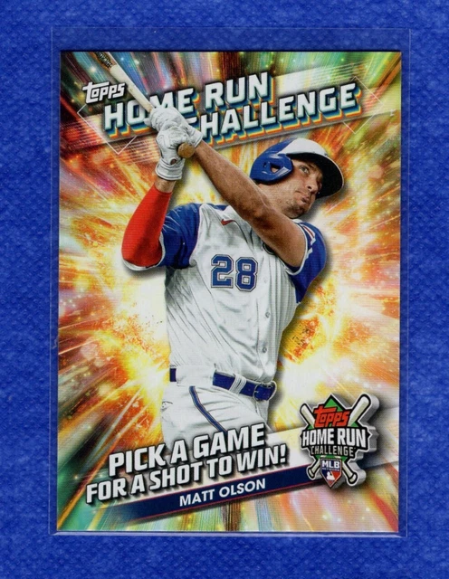 2024 TOPPS SERIES One Home Run Challenge Matt Olson #HRC-5 Atlanta ...