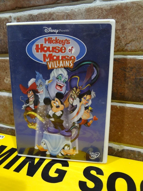 DISNEY'S MICKEY'S HOUSE Of Mouse Villains (DVD, 2002) $19.32 - PicClick AU