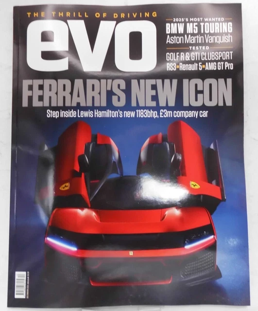EVO MAGAZINE DEC 2024 Ferrari's new icon: Lewis Hamilton's £3m company ...