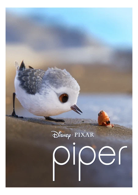 AFFICHE / POSTER du film d'animation "Piper" - 29,7 x 42 cm EUR 9,00 ...