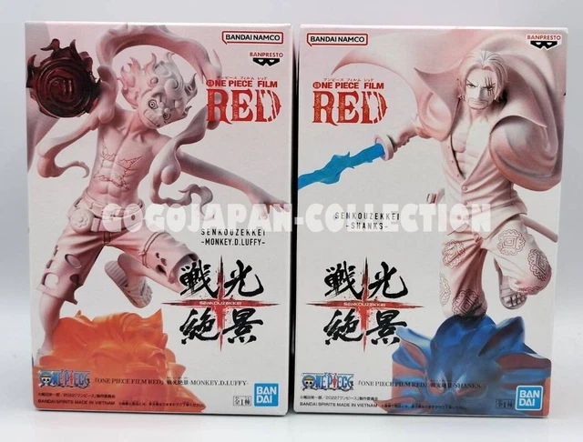 ONE PIECE FILM RED "Senkou Zekkei" Monkey D Luffy & Shanks Both Figures Set New £50.34 - PicClick UK