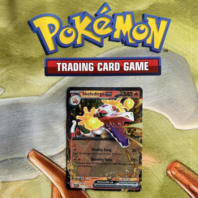 SKELEDIRGE EX 037/193 Paldea Evolved Pokémon TCG Double Rare Holo Card EUR 4,65 - PicClick IT