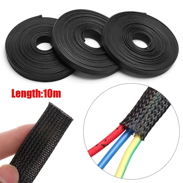 WINDER INSULATED BRAIDED Sleeve Storage Pipe Cable Organizer Cord ...