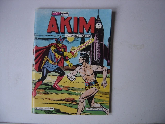 BD AKIM N 502 Petit Format MON JOURNAL 1980 EUR 3,00 - PicClick FR
