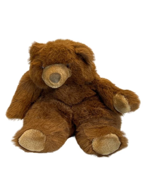 VINTAGE ETONE 1983 14" Plush Teddy Bear Brown $18.95 - PicClick