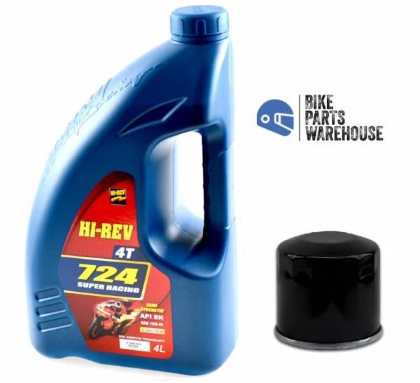 TRIUMPH TRIDENT 660 2021-2022 Semi-Synthetic 10W40 Oil & Filter Service ...