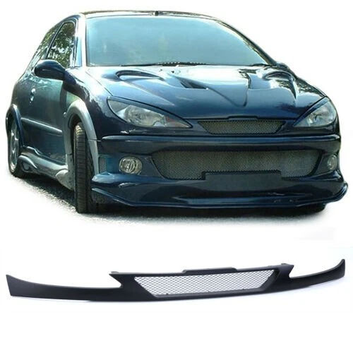 GRILLE SPORT SANS Emblème Noir Avec Filet pour Peugeot 206 + Cc EUR 136,33 - PicClick FR