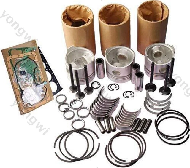 REBUILD KIT FOR Yanmar 3D76E 3TNV76 Engine For John Deere 1435 X950R ...