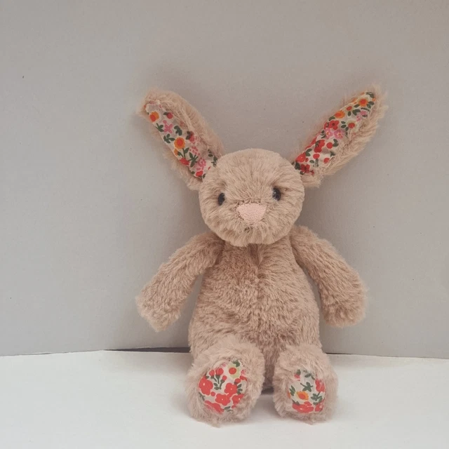 JELLYCAT TINY BABY Beige Blossom Bashful Bunny Rabbit -Retired Original ...