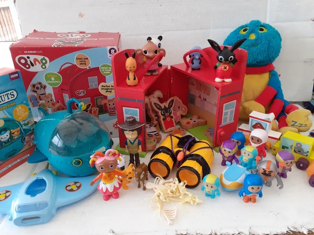 HUGE CBEEBIES TOY Bundle Go Jetters Bing Duggie Andy Wooly Tig ...