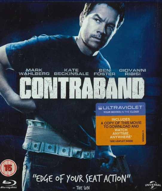 CONTRABAND (2012) BLU-RAY,MARK Wahlberg,Giovanni Ribisi, Kate ...