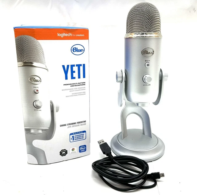 BLUE YETI PREMIUM Multi-Pattern Usb Microphone! (Cmp094682) $39.99 ...