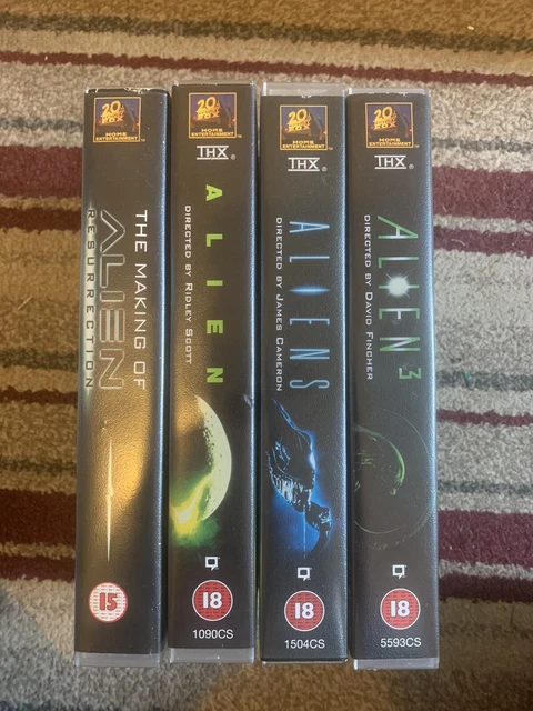 THE ALIEN SAGA Box Set (VHS/DM, 1997) £17.50 - PicClick UK