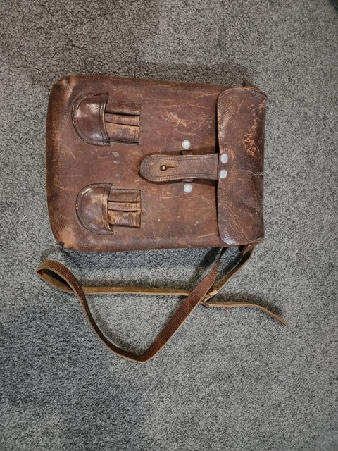 WW2 JAPANESE ARMY Officers Leather Map Case $95.00 - PicClick AU
