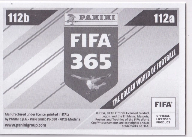 PANINI FIFA 365 2024 Sticker No. 112a 112b Mason Mount Antony $2.22 ...