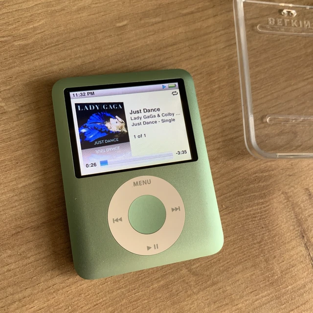 APPLE IPOD NANO A1236 3rd Generation 8GB MP3 Player Green £37.00 ...