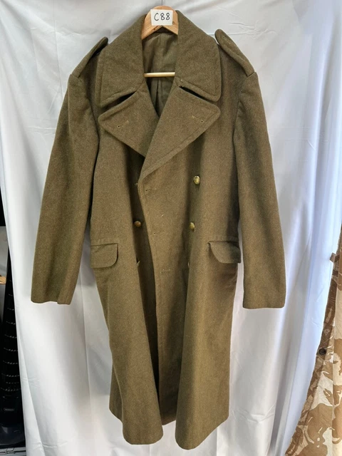 ORIGINAL WW2 CANADIAN Army Soldiers Greatcoat - Size 38" Chest £130.00 ...