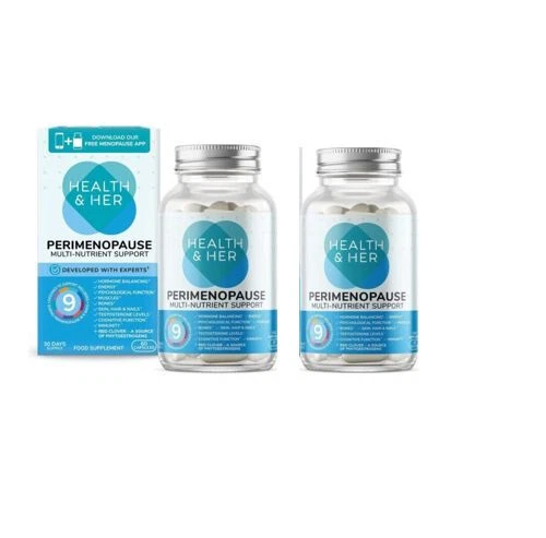 2X HEALTH AND Her Perimenopause Supplements Capsule 60 Count - Expiry ...