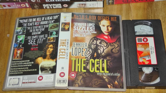 THE CELL JENNIFER Lopez VHS Video Big Box Ex Rental Cert EIV EV £5.99 - PicClick UK