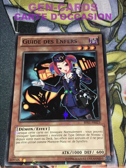 CARTE YU GI Oh GUIDE DES ENFERS BP01-FR023 STARFOIL RARE EUR 5,00 - PicClick FR