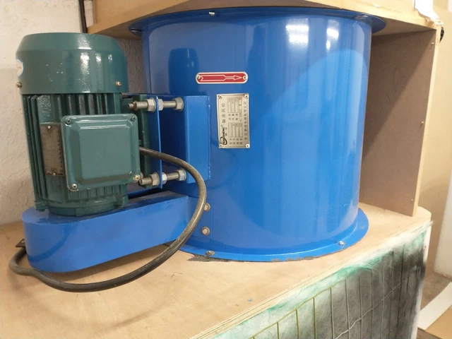 EXTRACTOR FAN,PAINT BOOTH,SPRAY axial fan extraction industrial 3phase ...