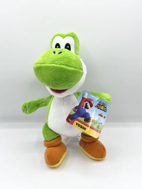 NINTENDO SUPER MARIO Bros 9" Plush YOSHI Stuffed Animal Toy Figure ...