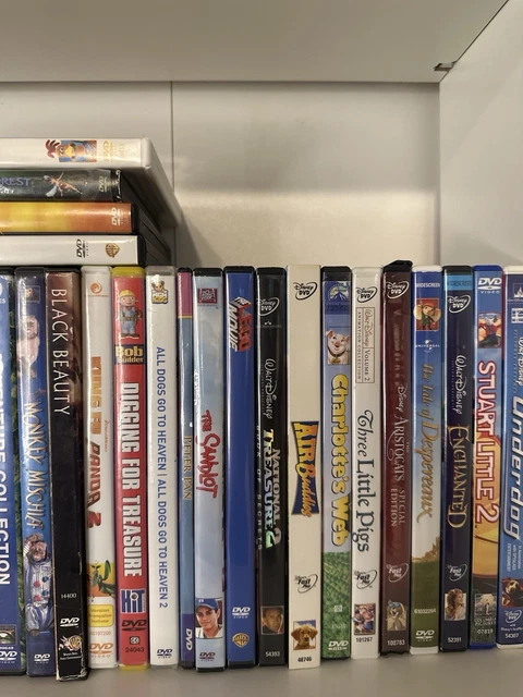 43 KIDS & Family DVD Lot Disney Shrek Ice Age Jumanji Space Jam $70.20 ...