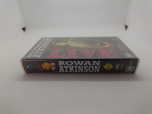ROWAN ATKINSON LIVE VHS Vintage Rowan Atkinson VHS Vintage MR BEAN Tv ...