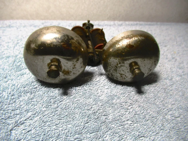 ANTIQUE ELECTRIC DUAL BELL WALL Telephone RINGER with Dual COIL ...