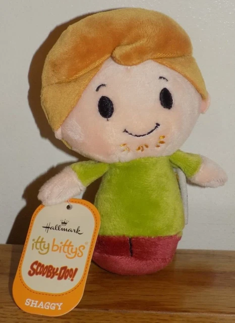 Hallmark Itty Bittys Scooby Doo Shaggy Mini Plush Soft Toy Brand