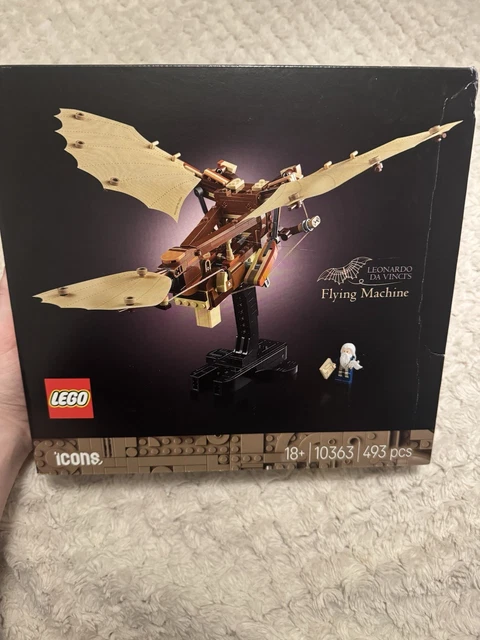 LEGO ICONS: LEONARDO Di Vinci's Flying Machine (10363) BRAND NEW SEALED ...