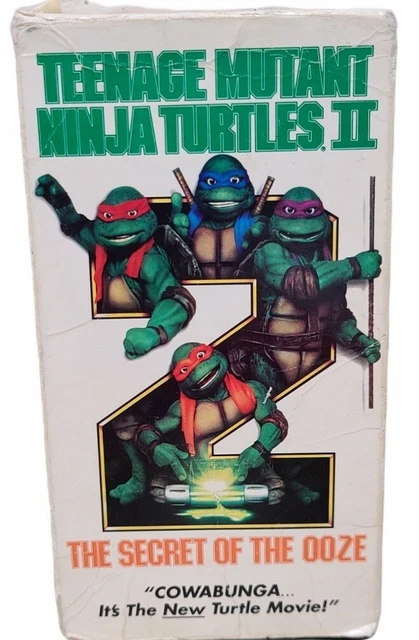 TEENAGE MUTANT NINJA Turtles 2 - The Secret of the Ooze (VHS, 1991) £7. ...