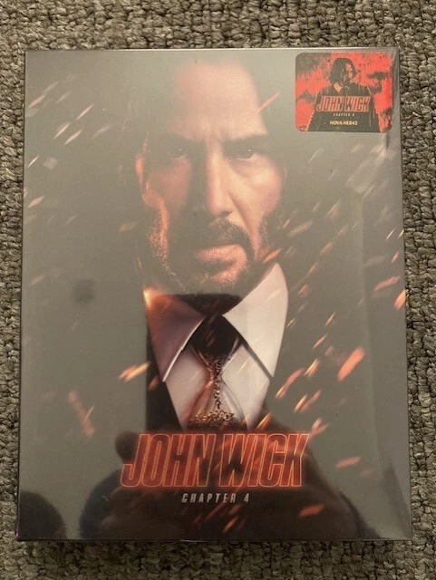NOVAMEDIA JOHN WICK Chapter 4 Full Slip A Wea Bluray Steelbook New Sealed £74.99 - PicClick UK