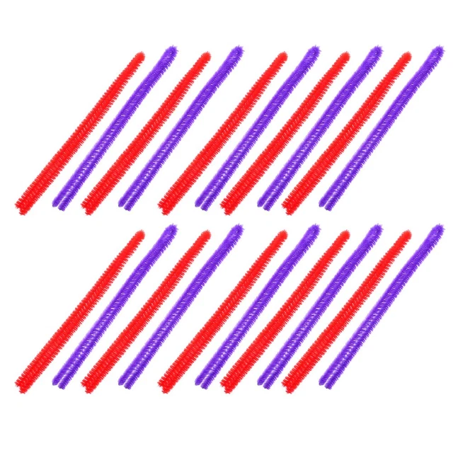 180 PCS CURLING Rollers Hair Curler Rod Flexible Rods Curly Perm Kit £ ...