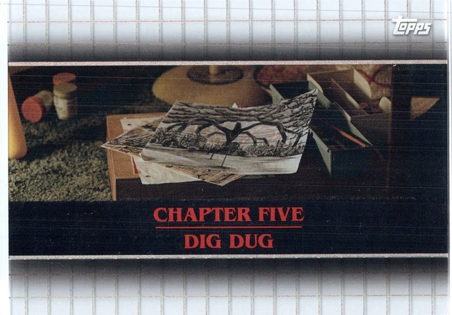 2025 TOPPS STRANGER Things High Tek Compendium #C-13 Dig Dug Mind ...