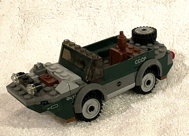 LEGO 7625 INDIANA Jones River Chase Kingdom of Crystal Skull Amphibious ...