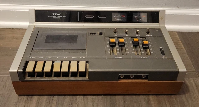 TEAC A-170 STEREO Cassette Deck Tape Player Recorder 1970's Vintage £23 ...