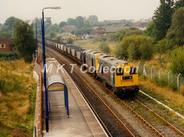 RAIL PHOTO CLASS 20 20140 20154 @ Hednesford 13/9/89 MGR coal for ...