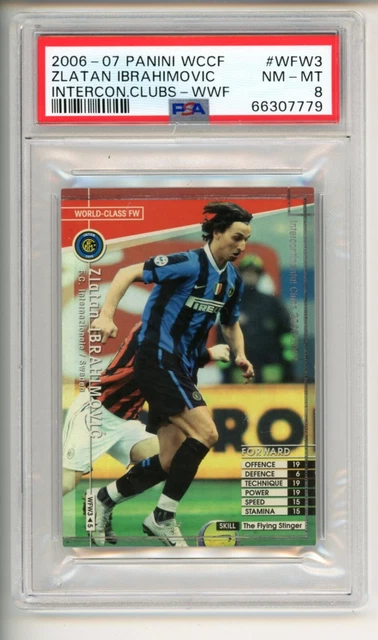 PSA 8 JAPONAIS Cristiano Ronaldo Classe Mondiale Fw Panini Wccf #Wfw3 2006-07 179 EUR 0,93 ...