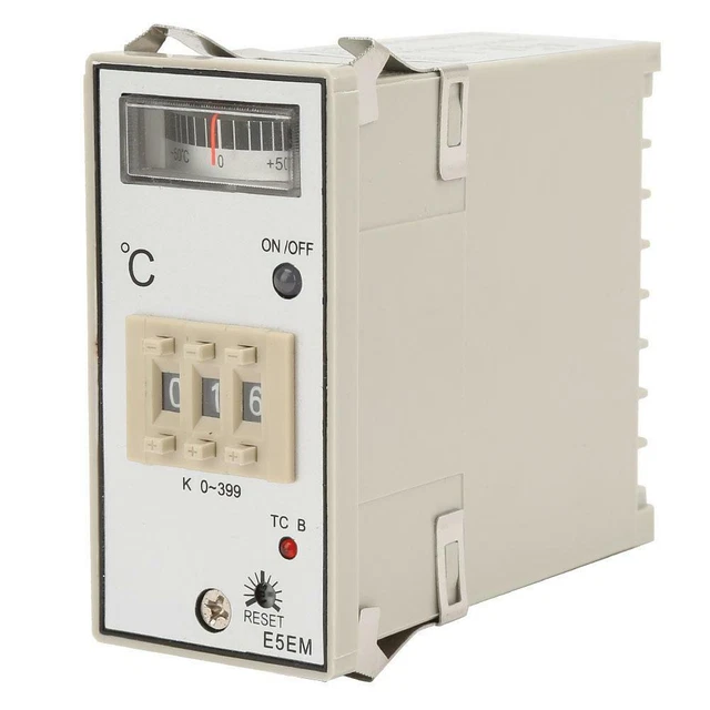 DIGITAL THERMOSTAT TEMPERATURE Controller K/J/PT100 Type Input 0~399°C ...