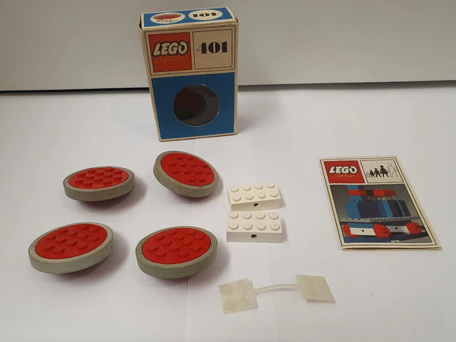 LEGO SYSTEM MURSTEN anni '60's box 401 vecchio vintage anni '60 1:87 ...
