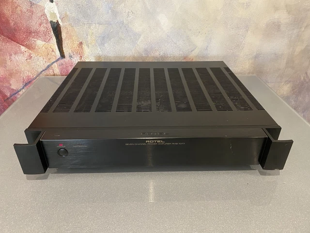 ROTEL RMB 1077 7 channel Class D Power amp 7x100 Watts Superb sound £ ...