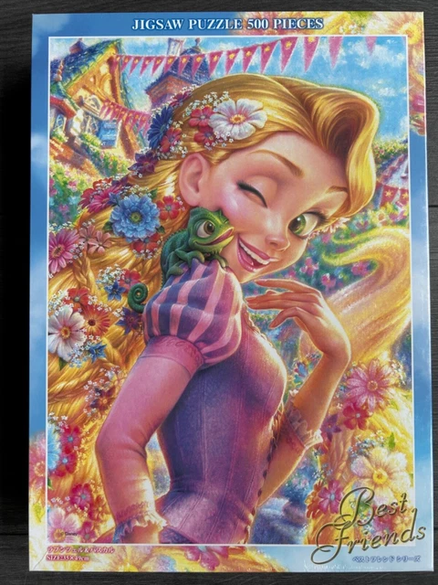 TENYO DISNEY PUZZLE Best Friends Rapunzel & Pascal 500 pezzi rarità EUR ...
