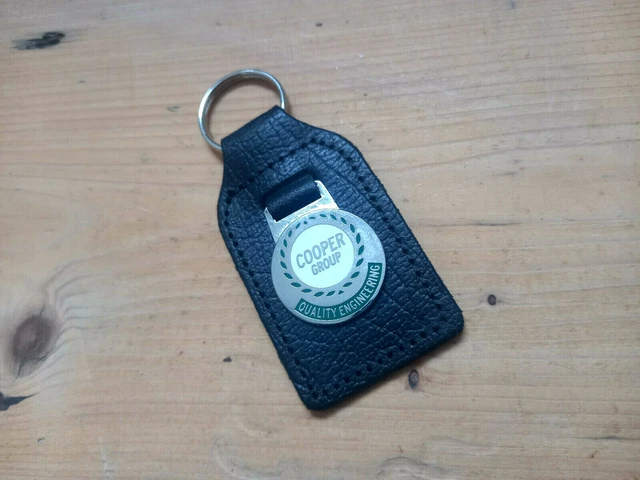 CLASSIC MINI COOPER Group S Mk1 BMC NOS Leather Key Ring Fob Rare Works ...