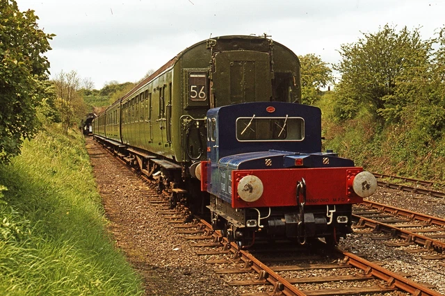 ORIG. 35MM RAILWAY Slide SR Maunsell 4COR EMU And DieselMarch 78 NVR ...