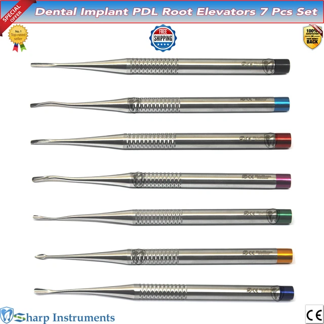 DENTAL PDL ELEVATORS Atraumatic Extraction Oral Surgery Ligament ...