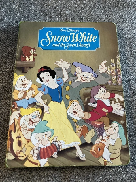 WALT DISNEY SNOW White And The Seven Dwarfs Random House Book By Lisa ...